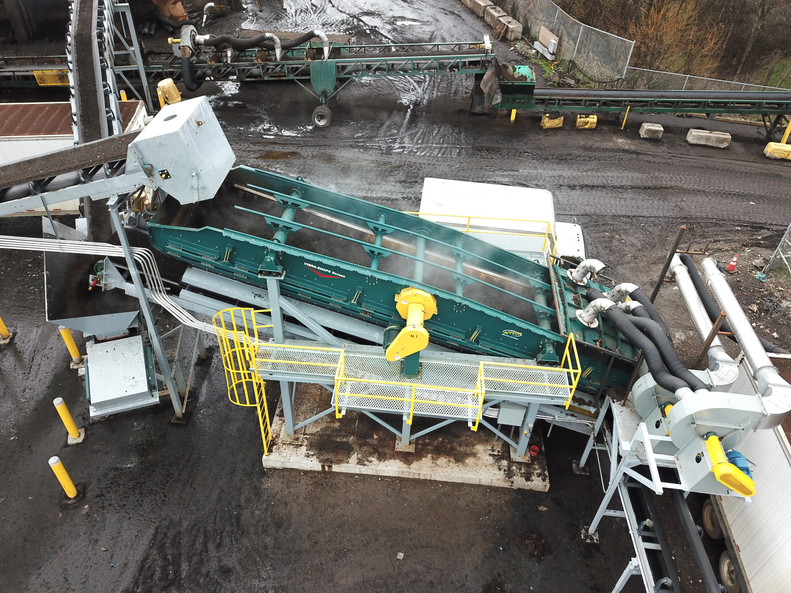 Fine deck VIBRA-SNAP® Screen 2485-02 - Action Vibratory Equipment