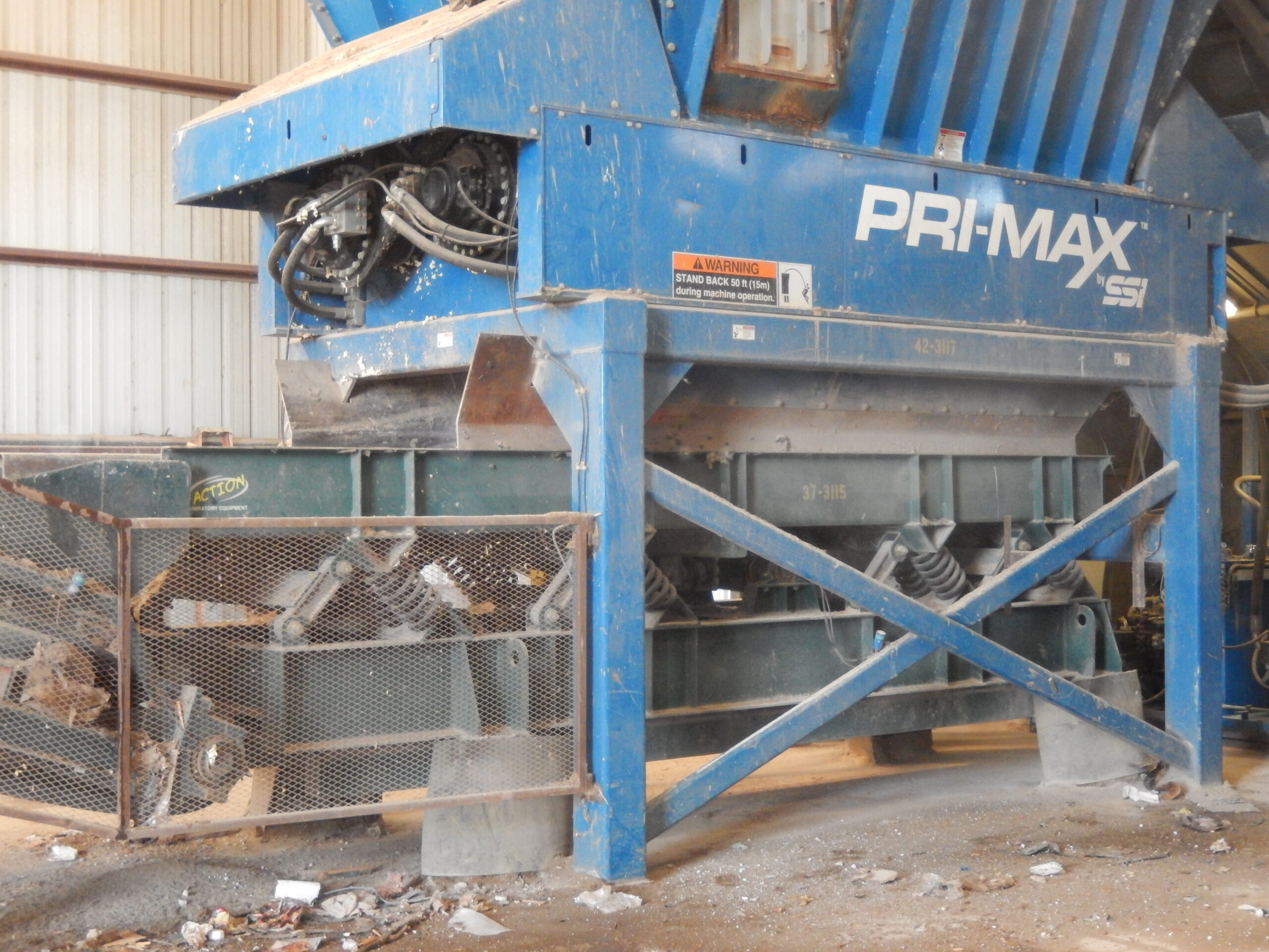 Under Shredder Discharge Conveyor 2286-03 - Action Vibratory Equipment